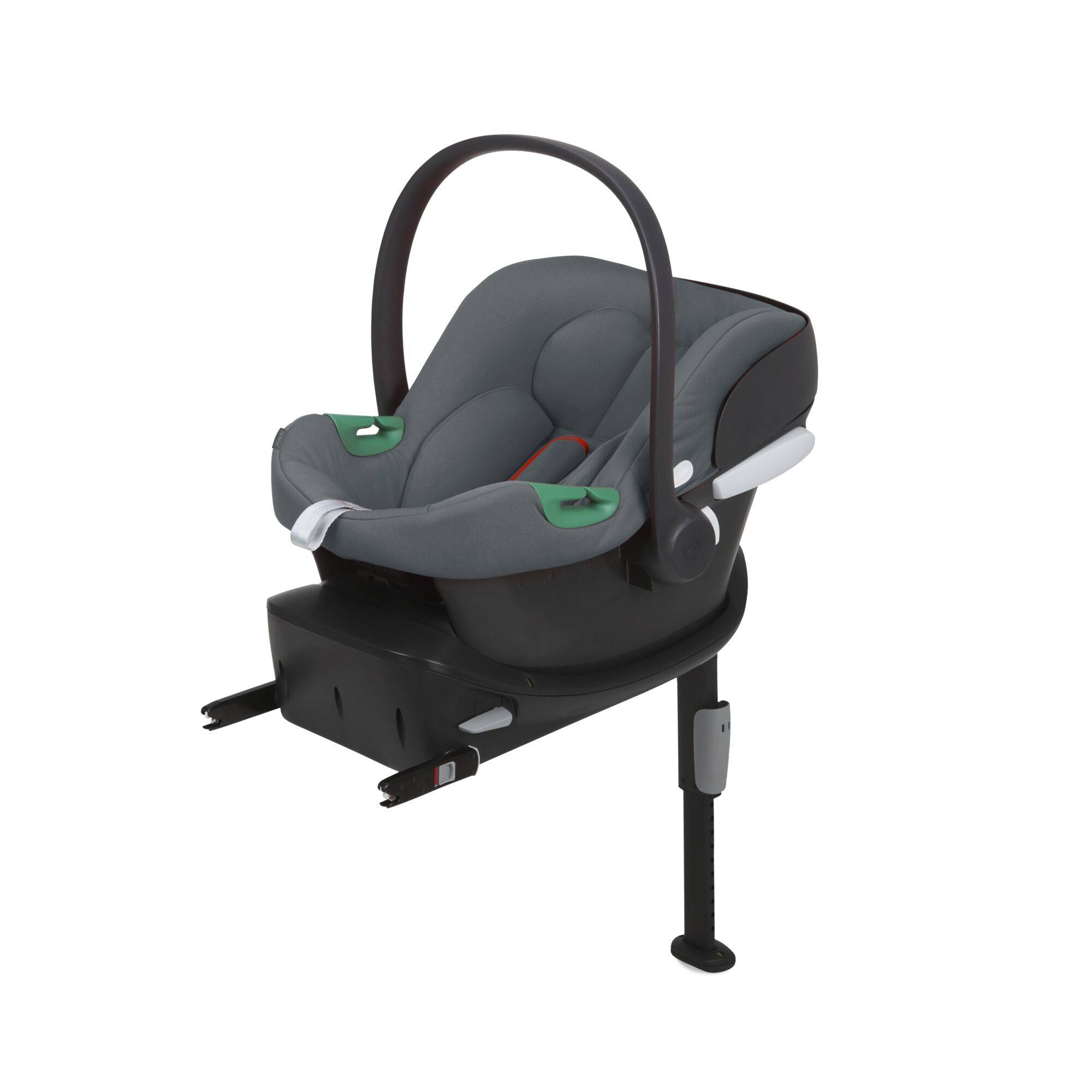 Cybex Aton B2 i-Size turvakaukalo ja telakka Steel Grey - A-T ...