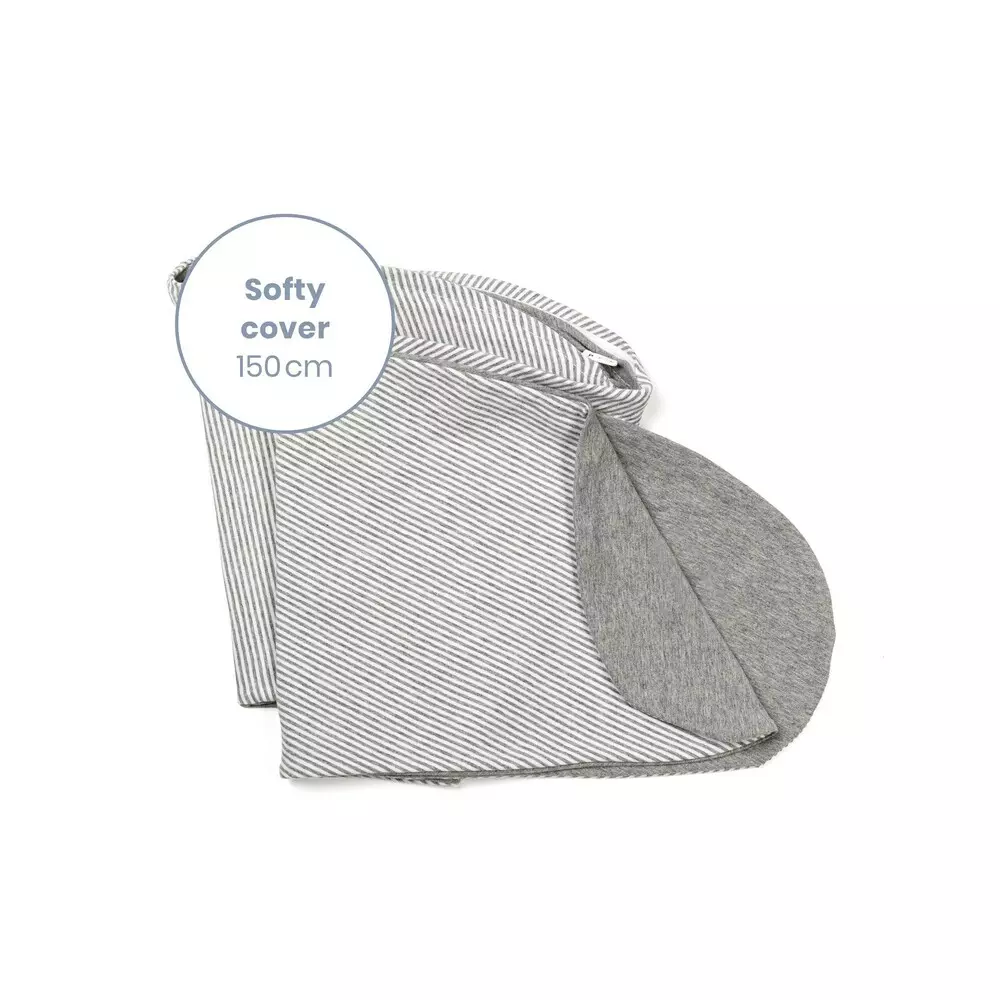 Doomoo Softy vaihtopäällinen Classic grey - A-T Lastenturva verkkokauppa