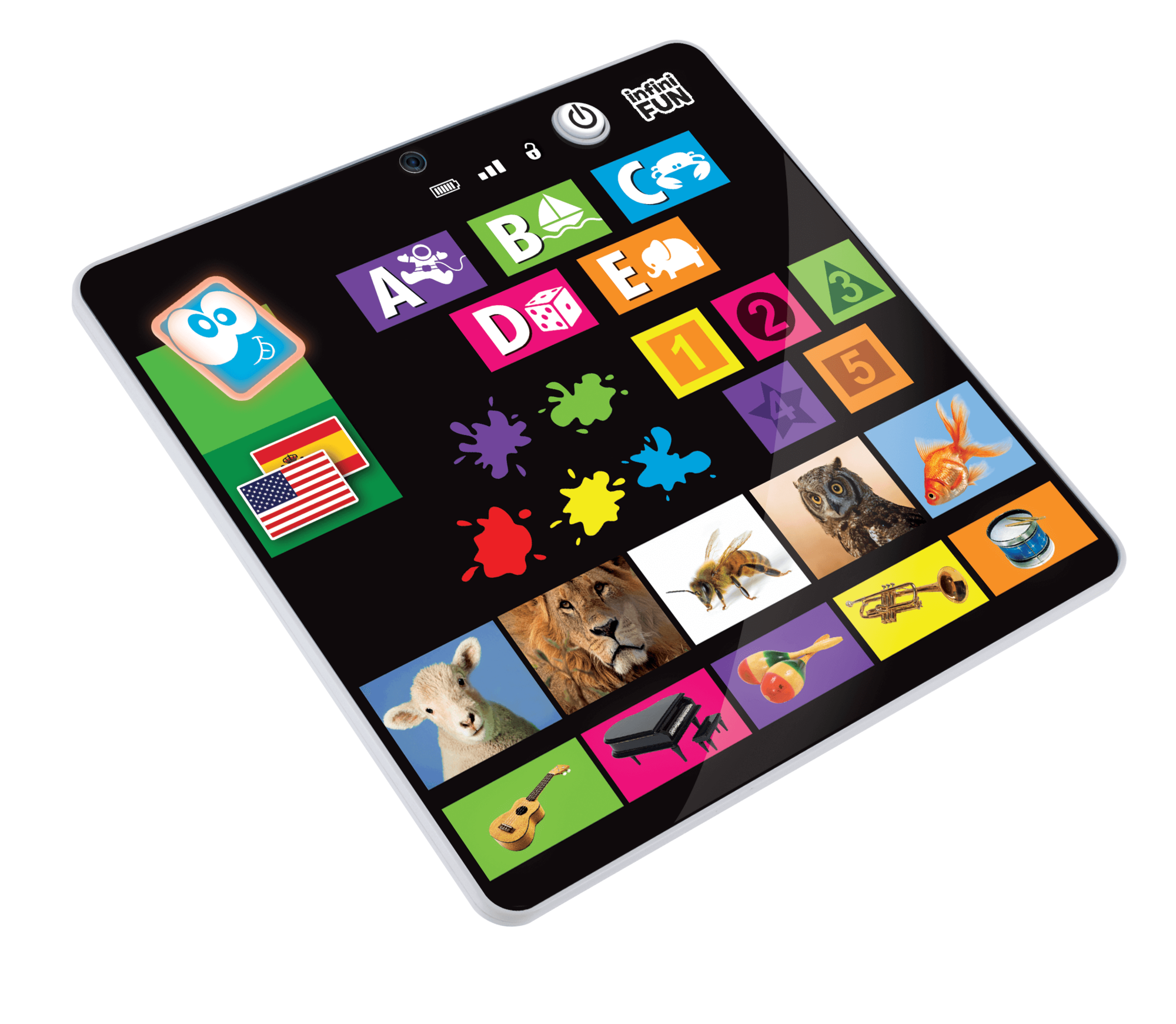 Infinifun My First Tablet tabletti - A-T Lastenturva verkkokauppa